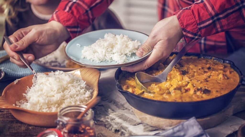 leftover-rice-and-peas - Sushi and Rice